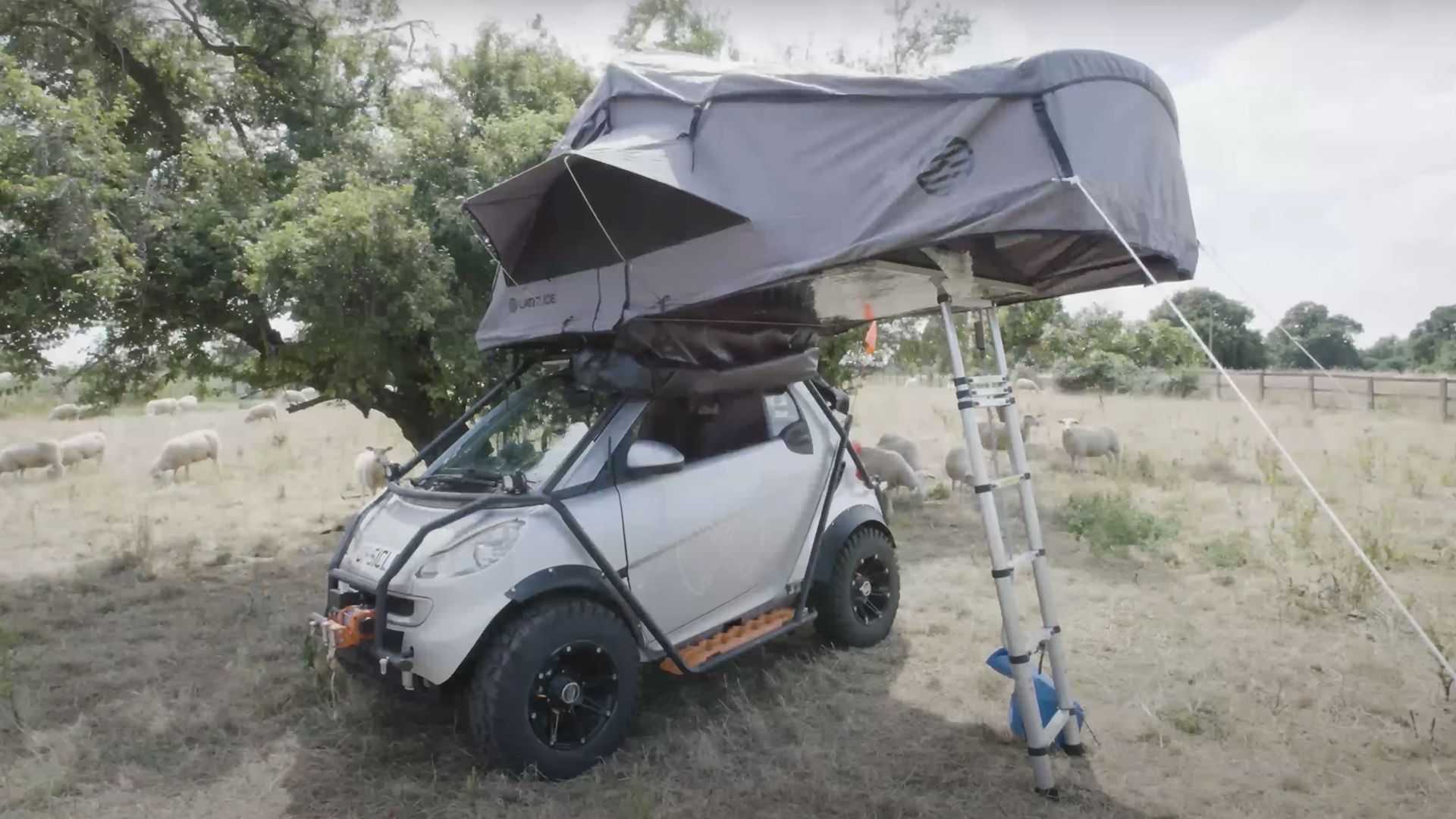 Il camper 4x4 più piccolo del mondo... è una Smart Fortwo! - Infomotori